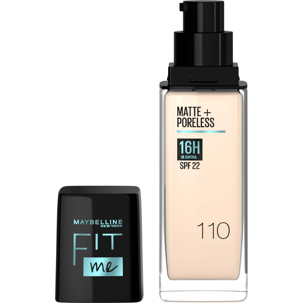 Maybelline Fit Me Matte Poreless SPF 22 – 110 Porcelain – Prince ...
